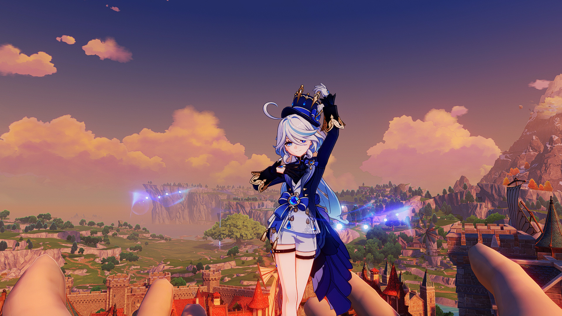 Furina Visionless / Vision Swap 4k Mod for Genshin Impact | GI Mods