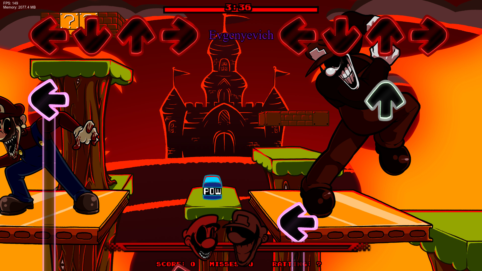 Mario's Madness V2 VS MX Mod for Friday Night Funkin' | FNF Mods