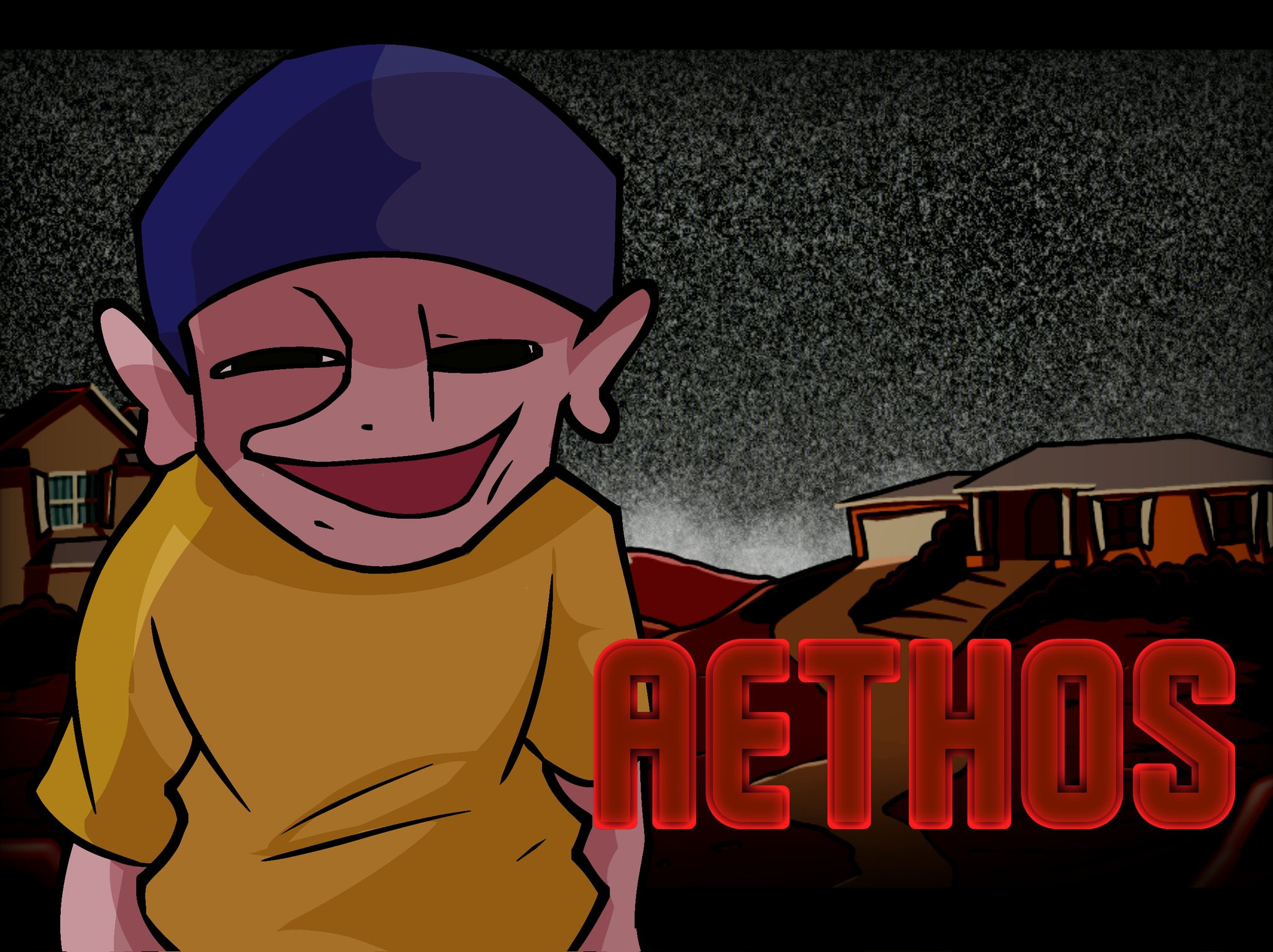 Aethos Remix (Fanchart) Mod for Friday Night Funkin' | FNF Mods