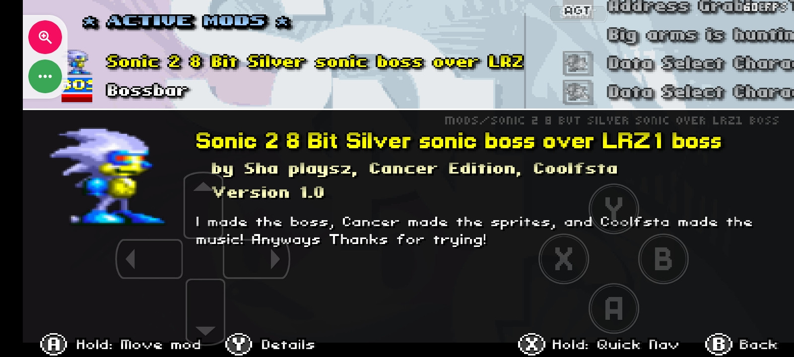 Mecha Sonic MK 0 the mod Mod for Sonic 3 A.I.R. | S3AIR Mods
