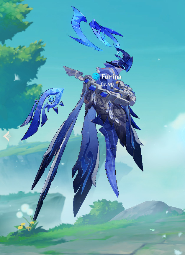 Hydro Wyob Manifestation over Furina Mod for Genshin Impact | GI Mods