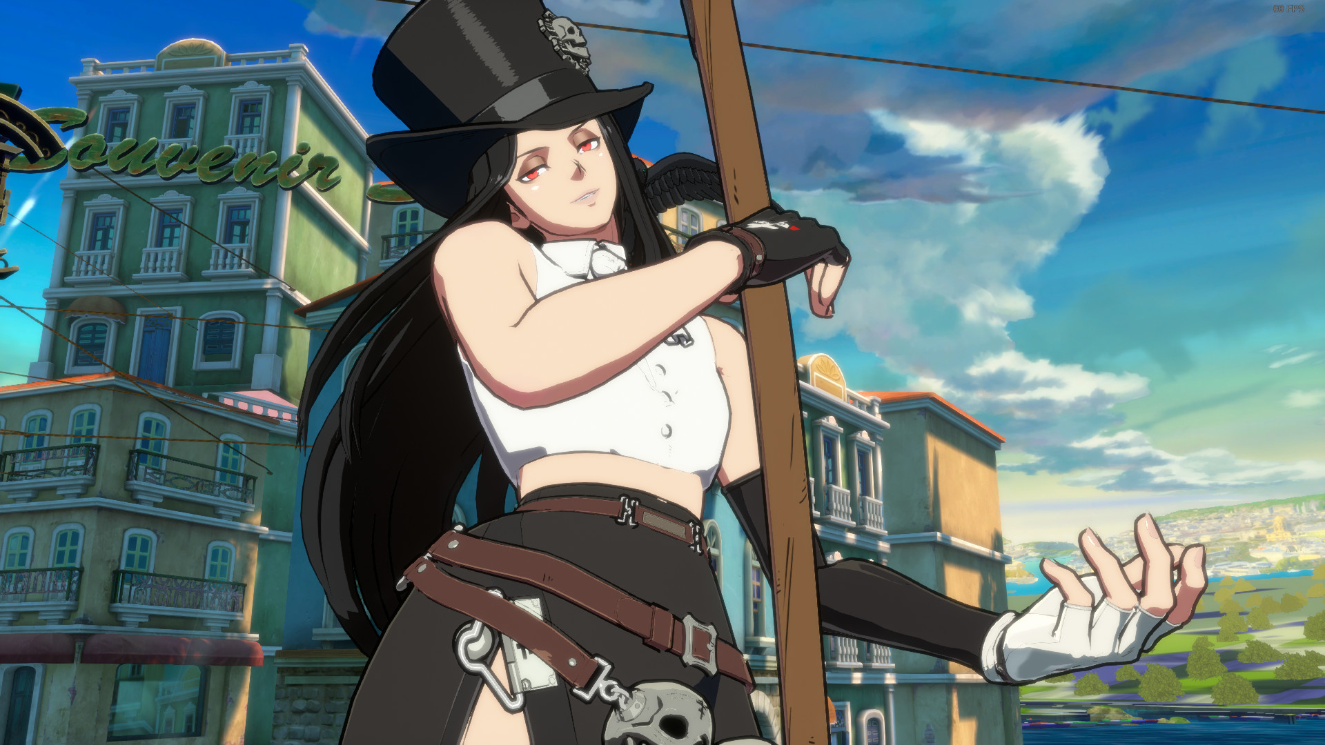 Concept Art Vest-less Testament Mod for GUILTY GEAR -STRIVE- | GGST Mods