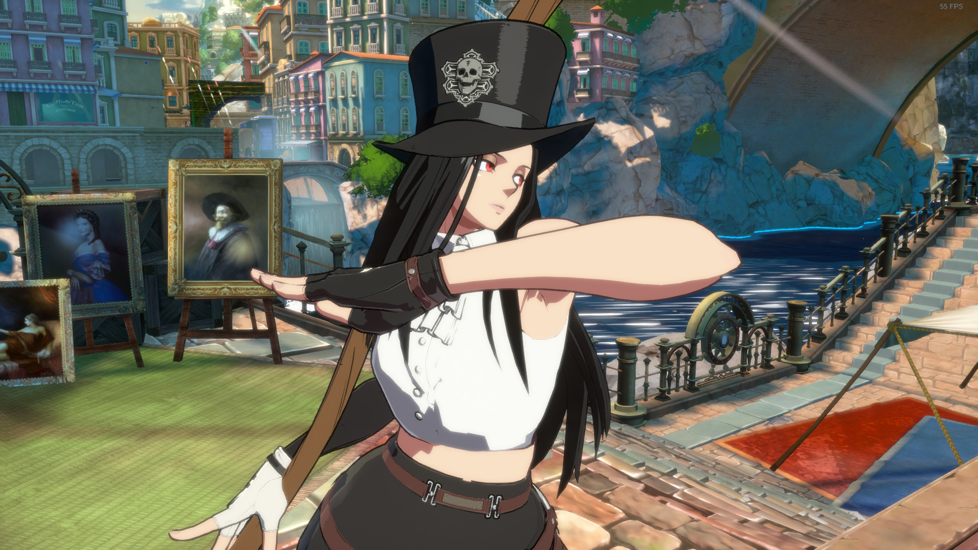 Concept Art Vest-less Testament Mod for GUILTY GEAR -STRIVE- | GGST Mods