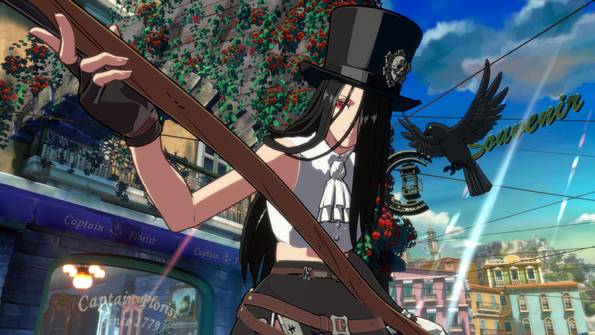 Concept Art Vest-less Testament Mod for GUILTY GEAR -STRIVE- | GGST Mods