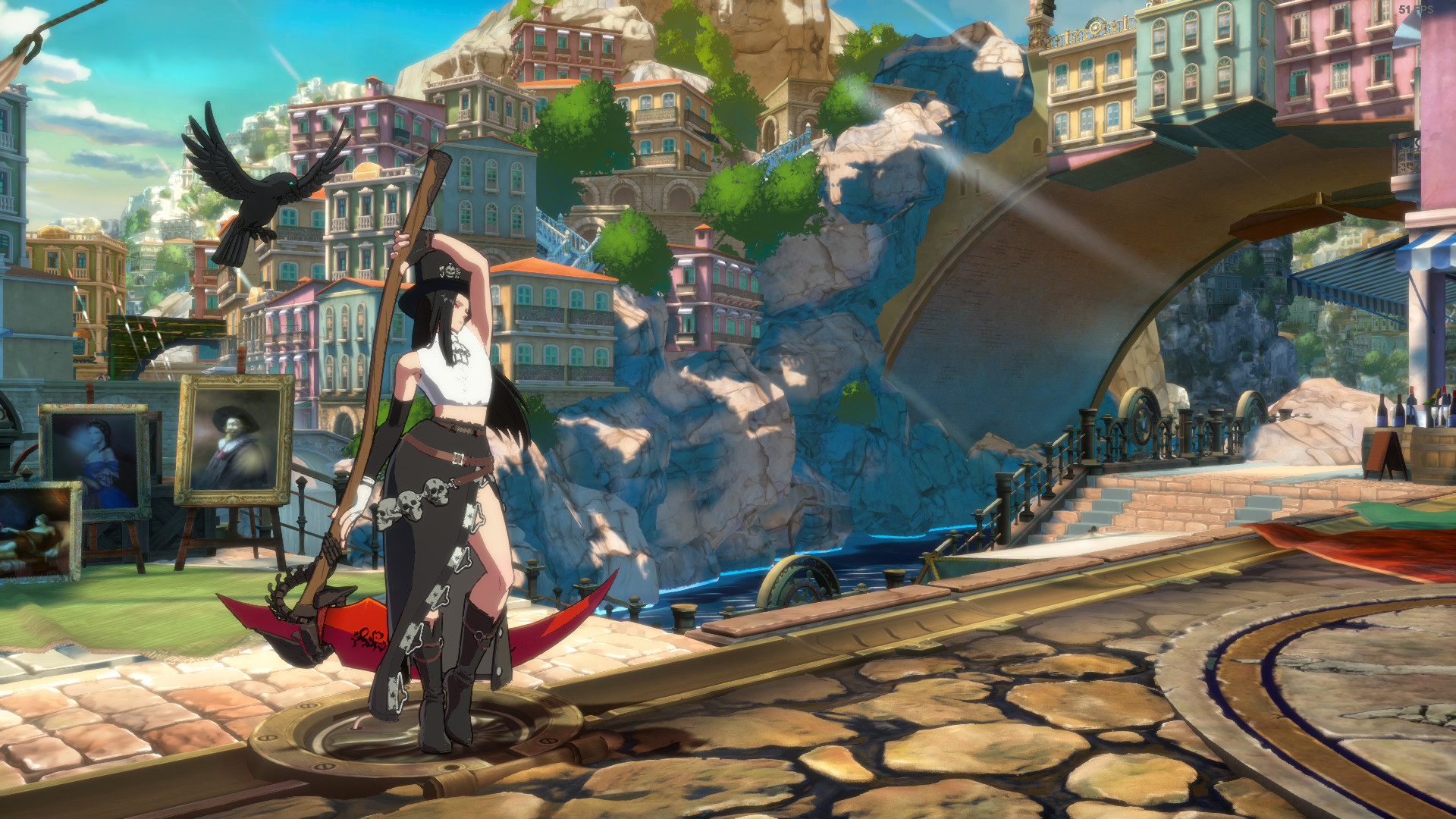 Concept Art Vest-less Testament Mod for GUILTY GEAR -STRIVE- | GGST Mods