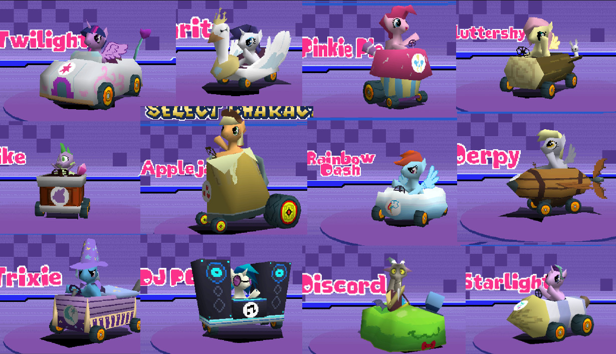 Pony Kart DS Mod for Mario Kart DS | MKDS Mods