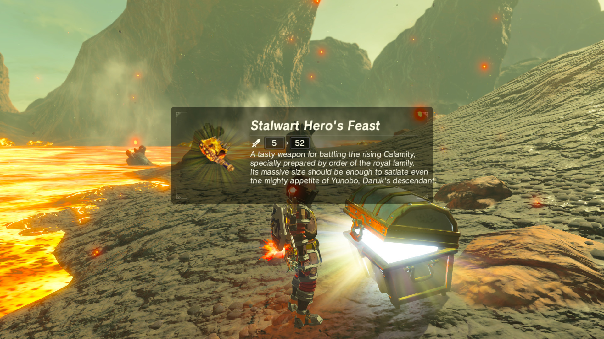 Stalwart Hero's Feast Mod for The Legend of Zelda: Breath of the Wild ...