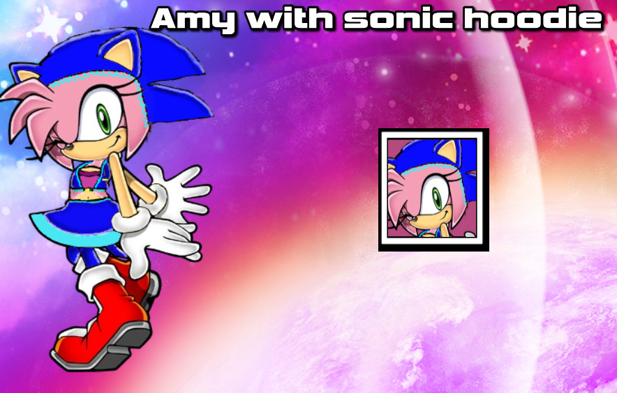 Amy with sonic hoodie skin selector icon Mod for Sonic Adventure 2 ...