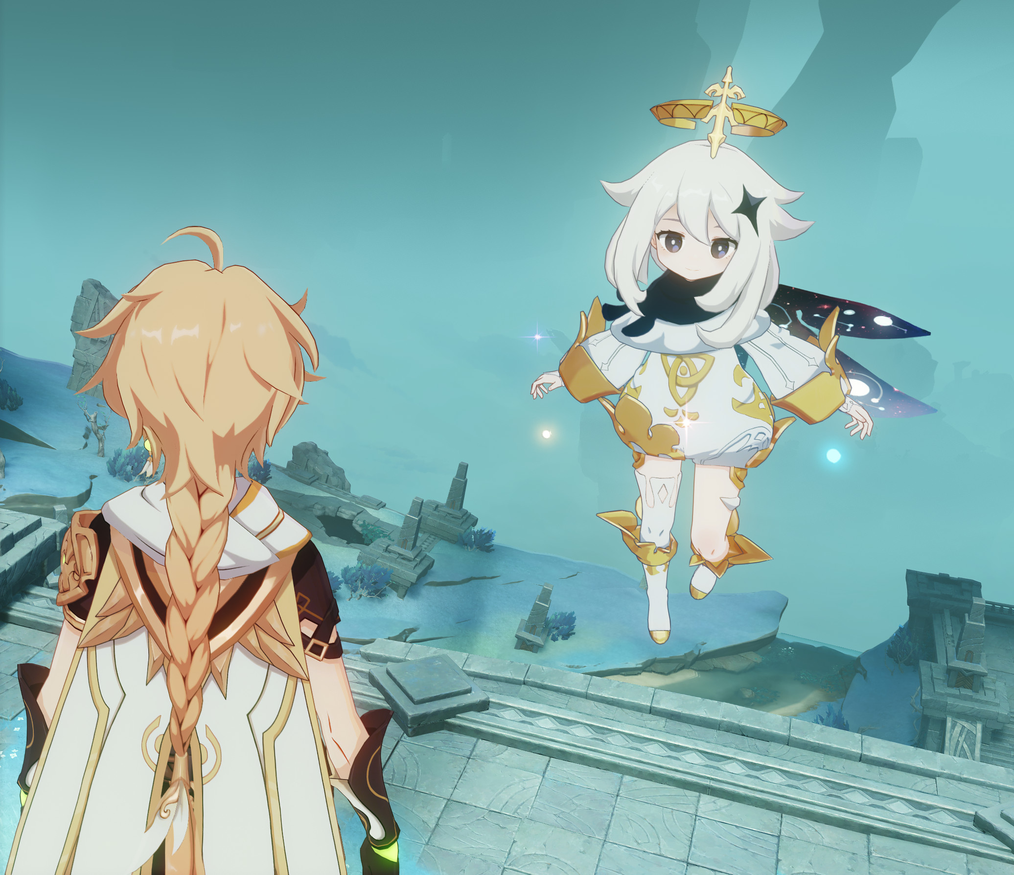 Gold Paimon Recolor Mod for Genshin Impact | GI Mods