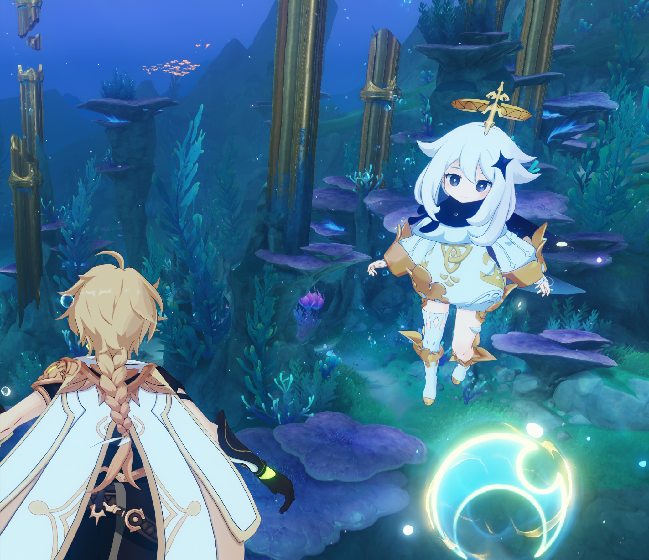 Gold Paimon Recolor Mod for Genshin Impact | GI Mods