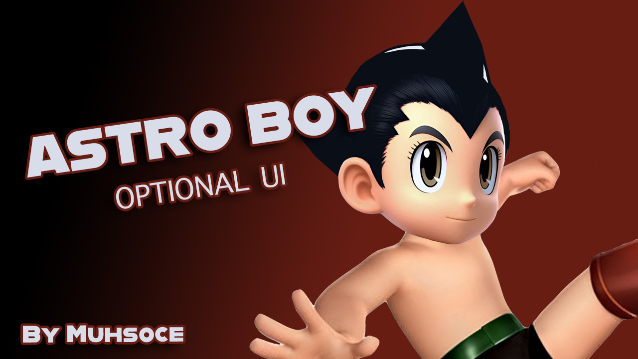 Astroboy(Megaman) optional UI Mod for Super Smash Bros. Ultimate | SSBU ...