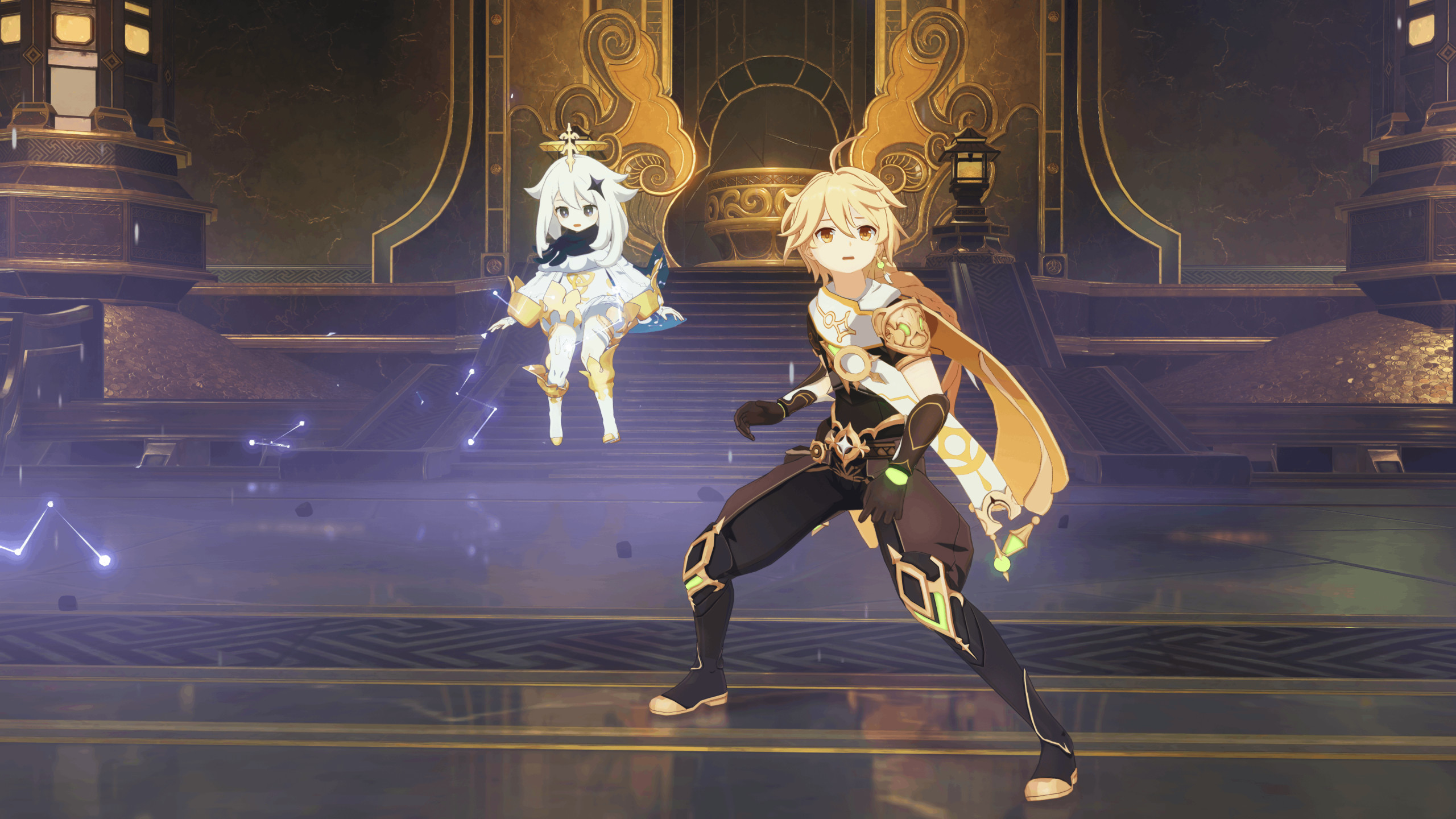 Gold Paimon Recolor Mod for Genshin Impact | GI Mods