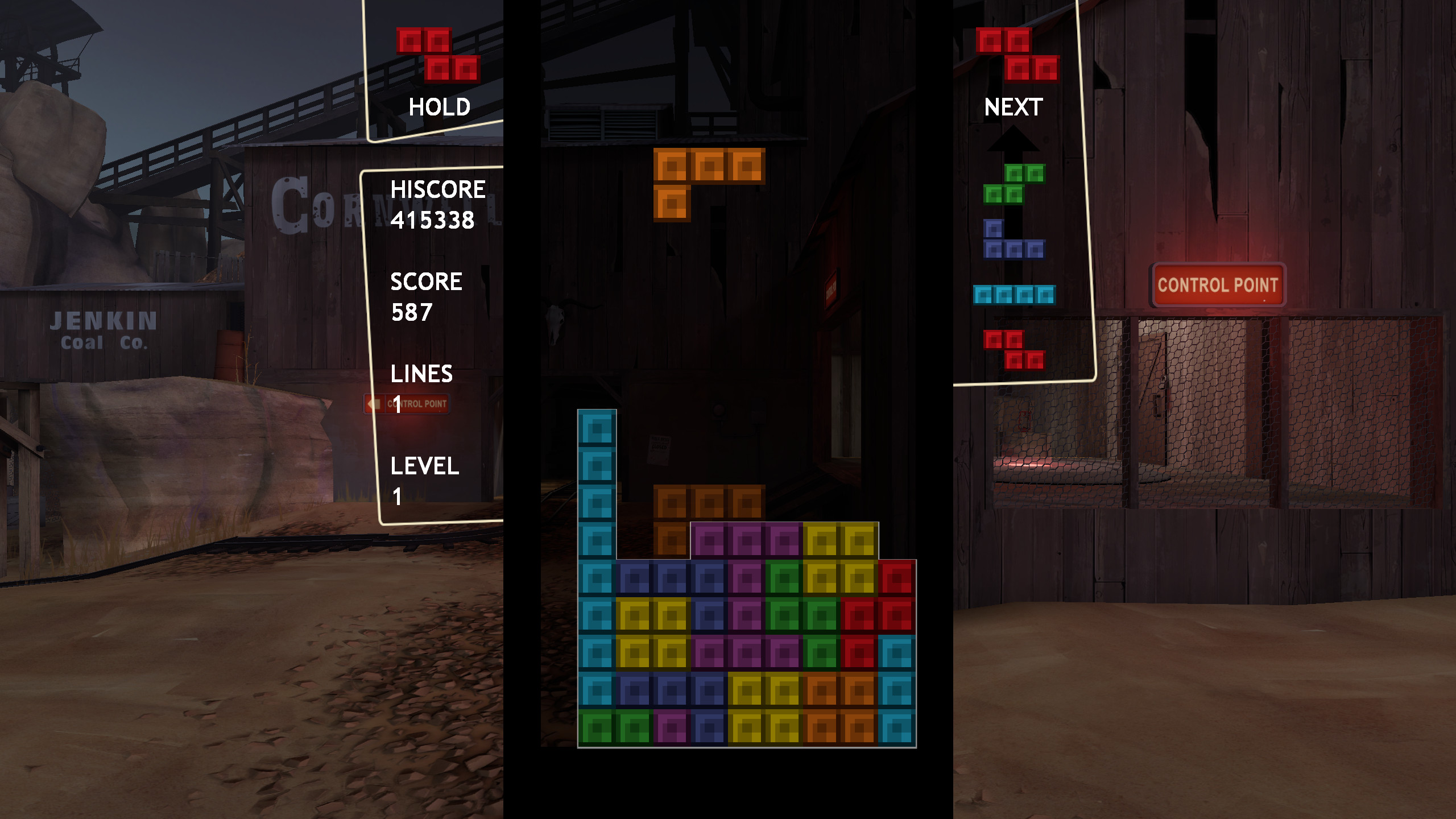 [VScript] Tetris Mod for Team Fortress 2 | TF2 Mods