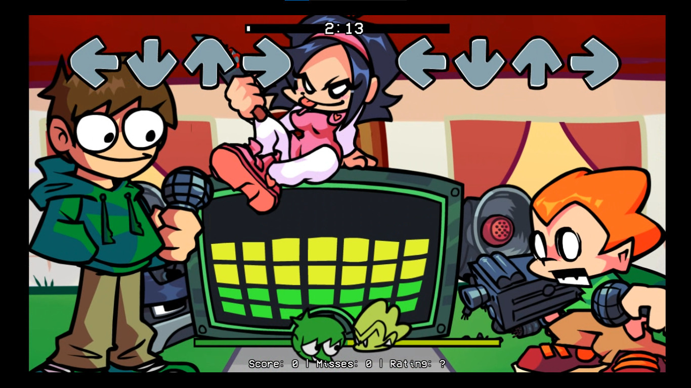 Challeng-EDD NeighBORES Pico Mix Playable Chart Mod for Friday Night Funkin' | FNF Mods