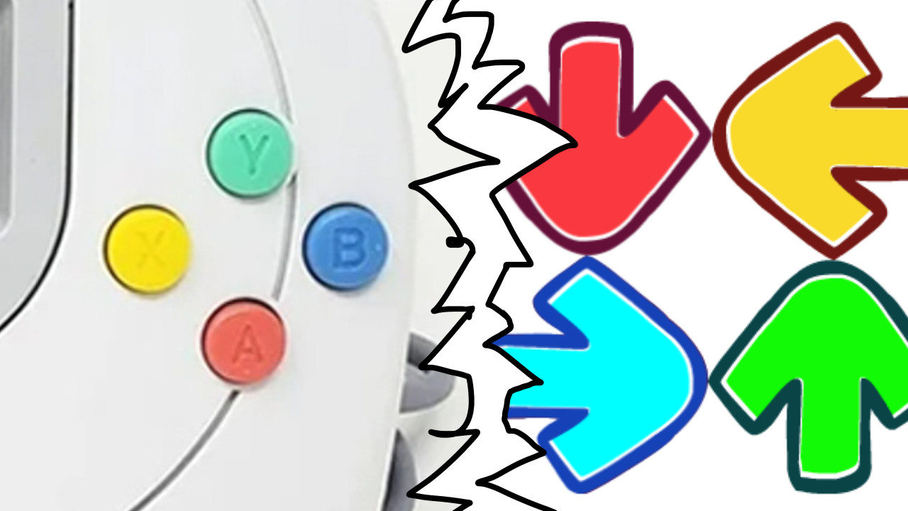 [V-SLICE] Dreamcast Note Colors Mod for Friday Night Funkin' | FNF Mods