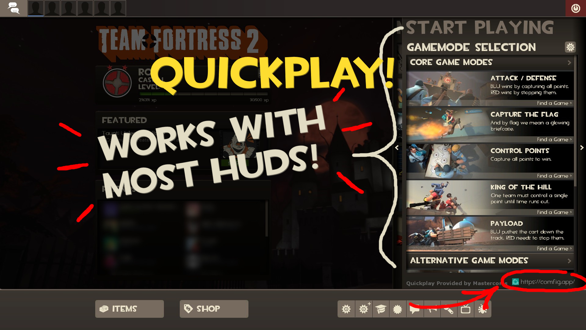 Quickplay Over Competitive Menu (Universal-ish) Mod for Team Fortress 2 ...