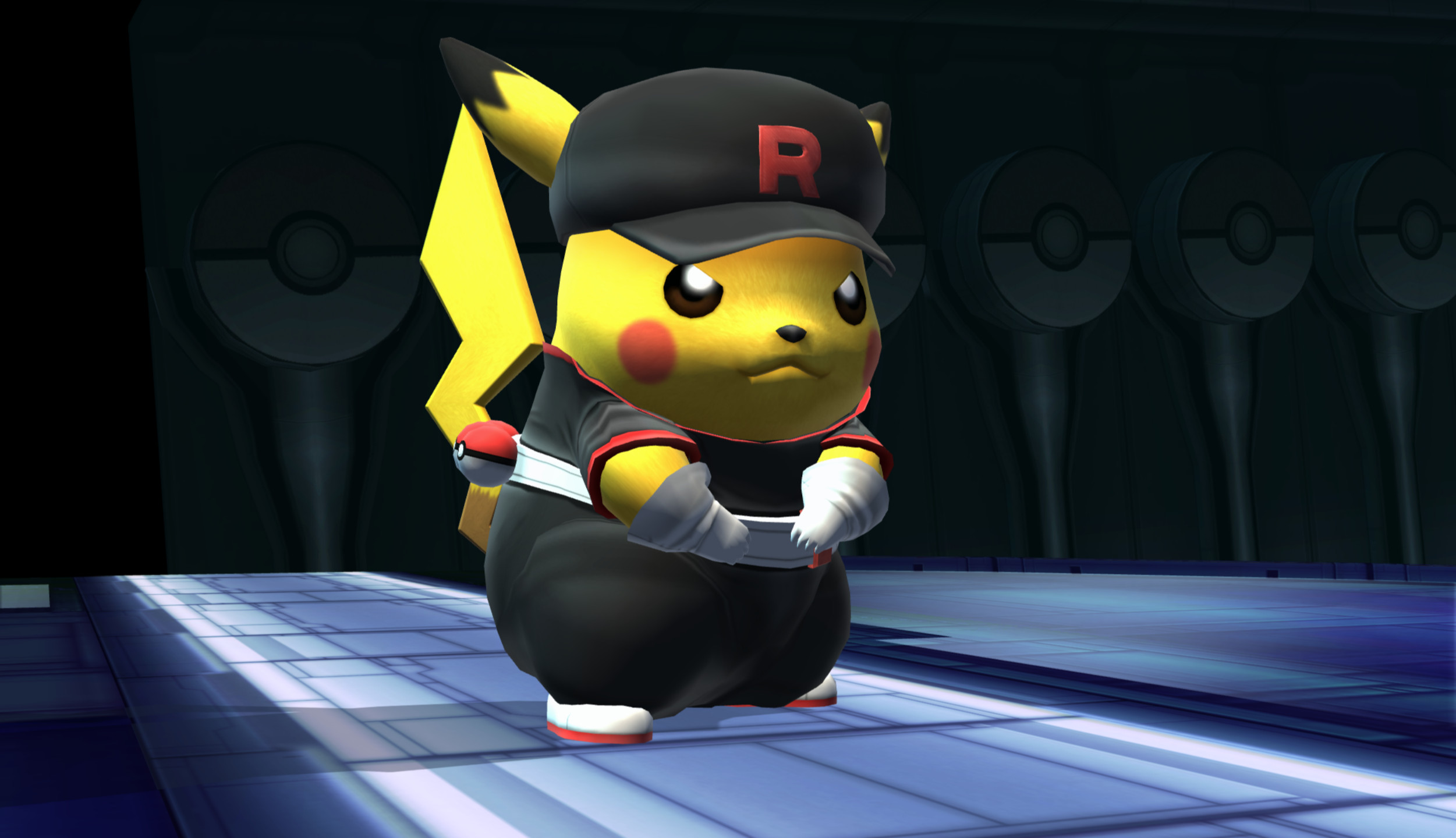 Smash 3C Team Rocket Pikachu Mod for Super Smash Bros. Brawl | Brawl Mods