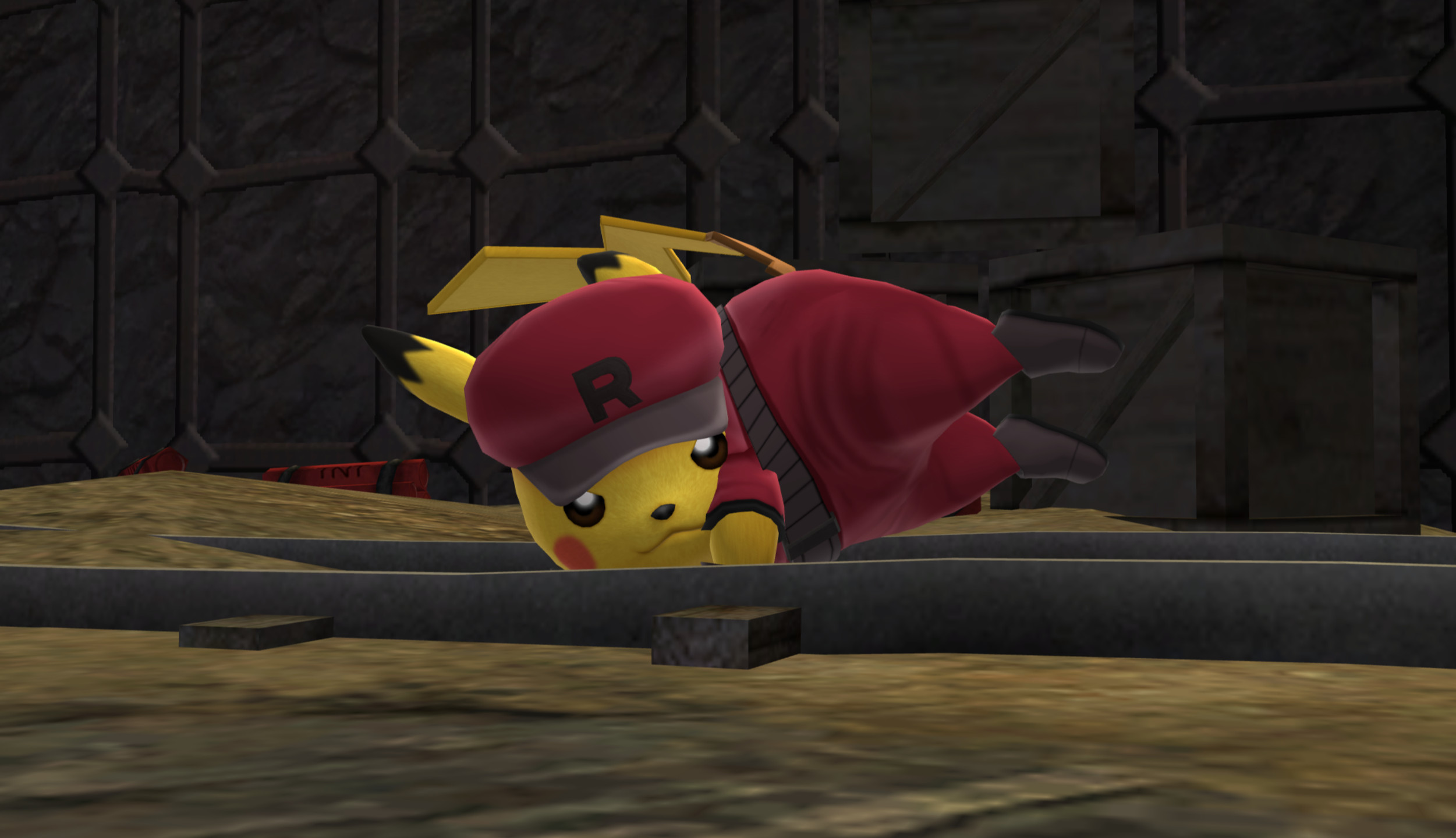 Smash 3C Team Rocket Pikachu Mod for Super Smash Bros. Brawl | Brawl Mods
