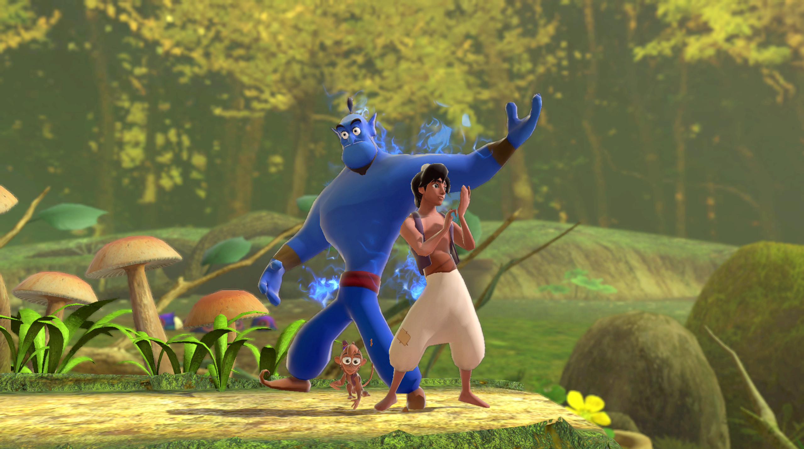 Disney | Aladdin over Joker and Hero! Mod for Super Smash Bros ...