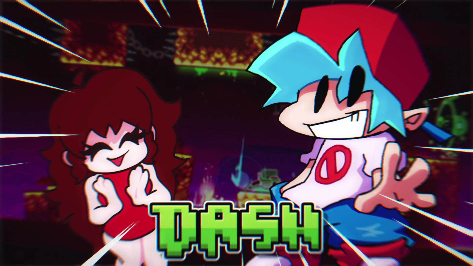DASH (FNF EDITION) Mod for Friday Night Funkin' | FNF Mods