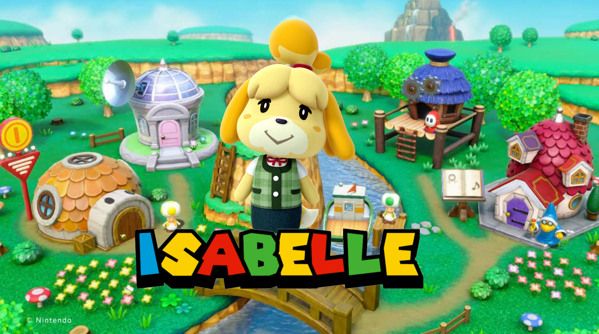 Isabelle Mod for Mario Party Superstars | MPS Mods