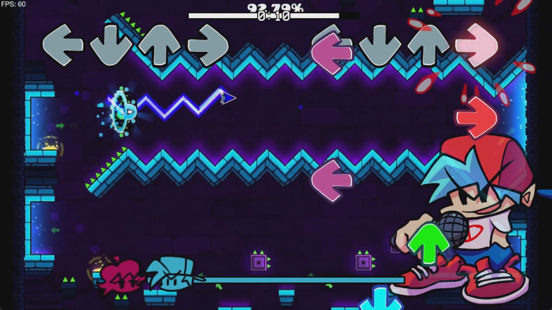 DASH (FNF EDITION) Mod for Friday Night Funkin' | FNF Mods