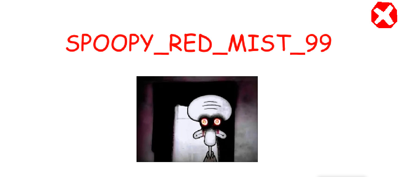 SPOOPY_RED_MIST_99 Mod for Baldi's Basics | Baldi Mods