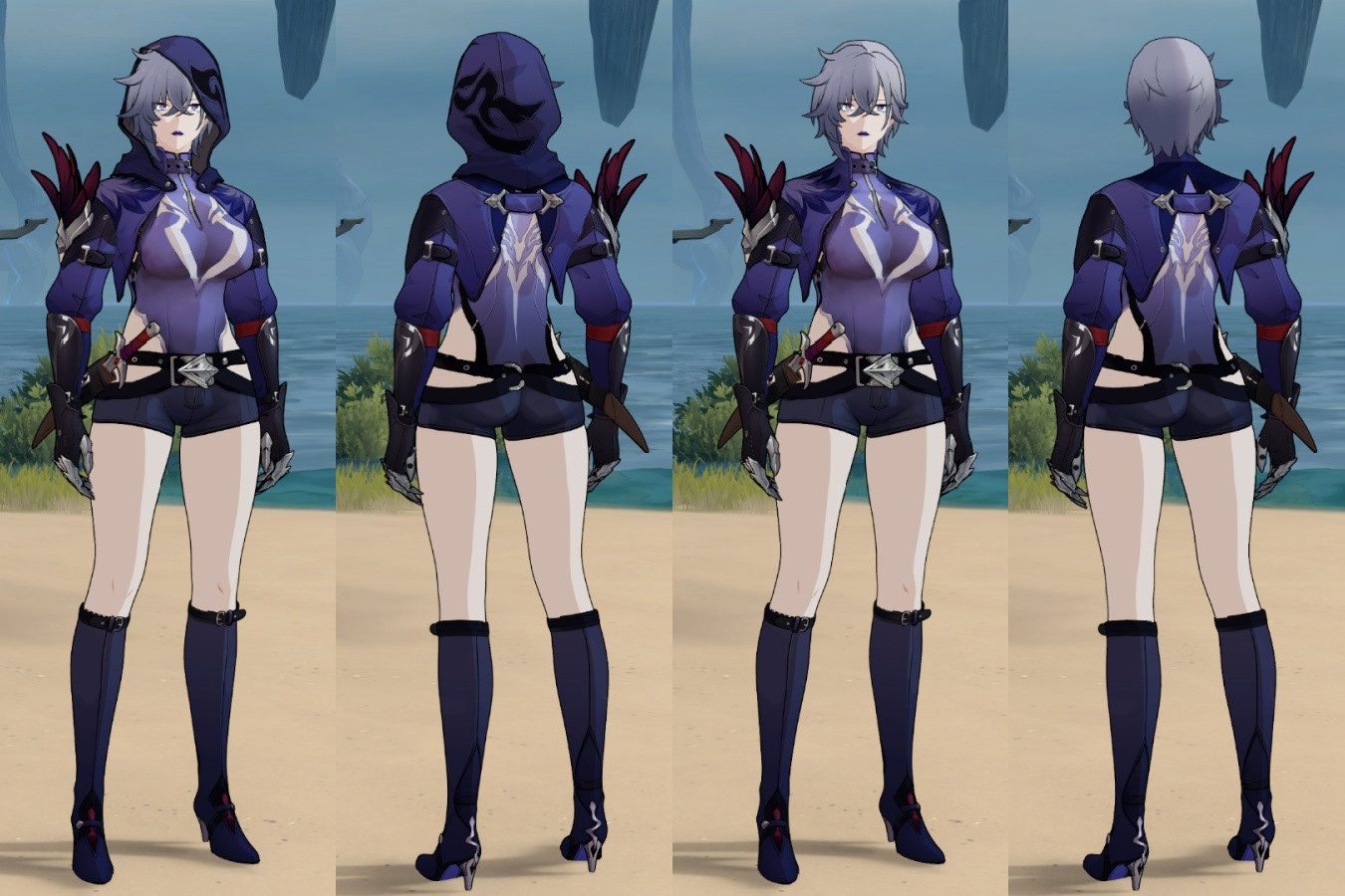 Moze: Queen of sharpness (Genderbend) Mod for Honkai Star Rail | HSR Mods