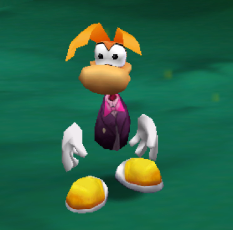 Captain Laserhawk Rayman skin Mod for Rayman 2: The Great Escape ...