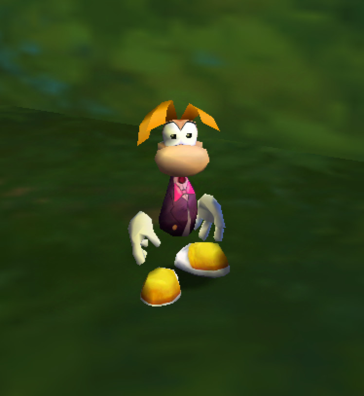 Captain Laserhawk Rayman skin Mod for Rayman 2: The Great Escape ...