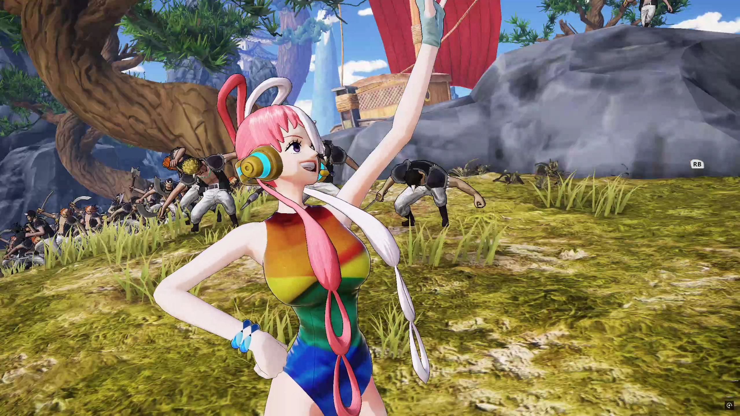 Rainbow One Piece Suit Uta Mod for One Piece: Pirate Warriors 4 | OPPW4 ...