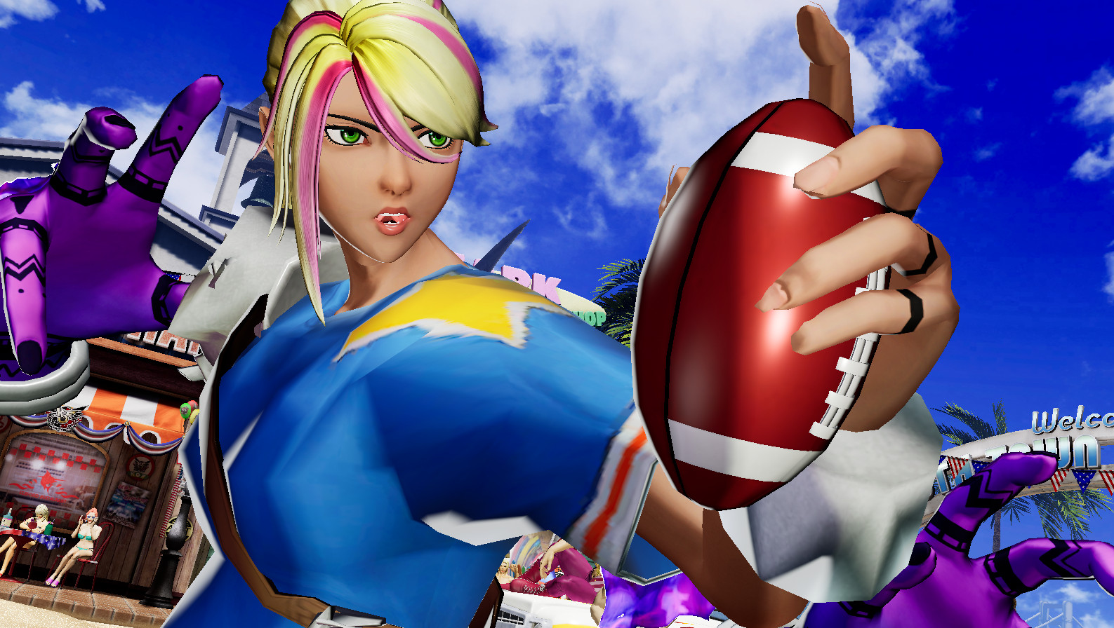 American Sports Isla Mod for The King of Fighters XV | KoFXV Mods