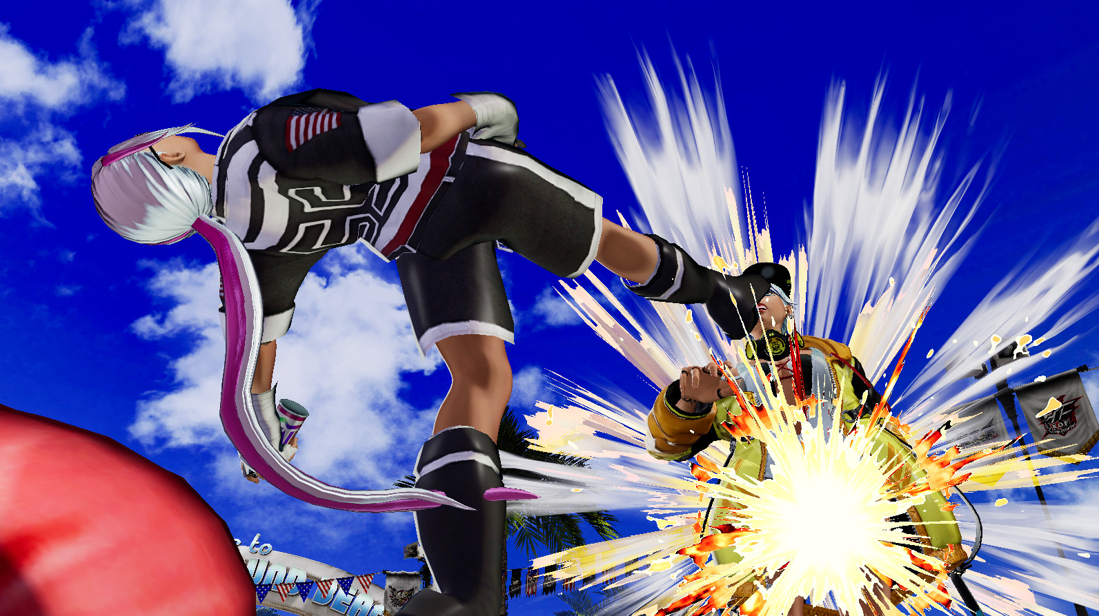 American Sports Isla Mod for The King of Fighters XV | KoFXV Mods