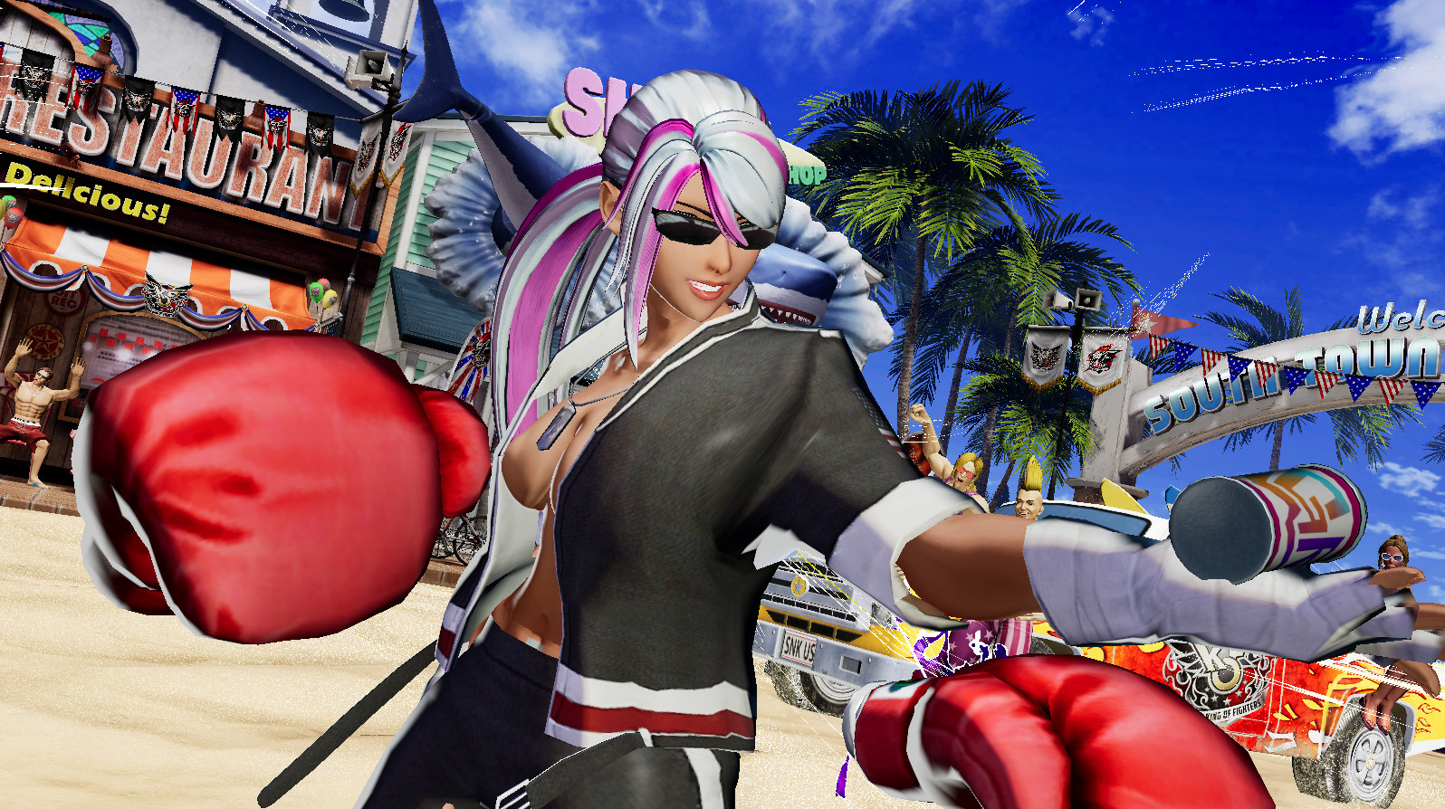 American Sports Isla Mod for The King of Fighters XV | KoFXV Mods