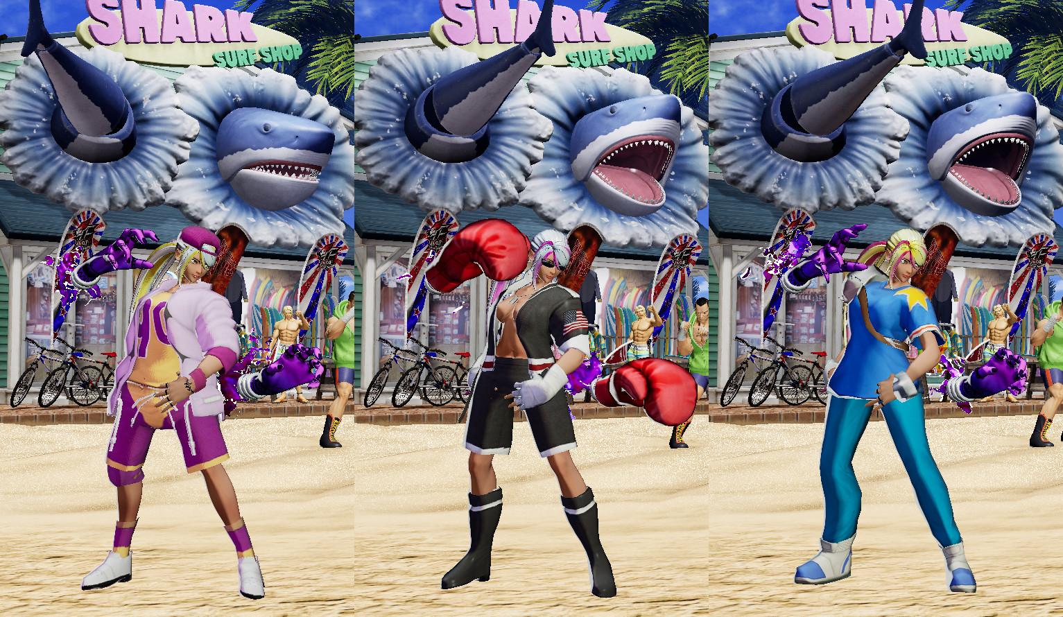 American Sports Isla Mod for The King of Fighters XV | KoFXV Mods