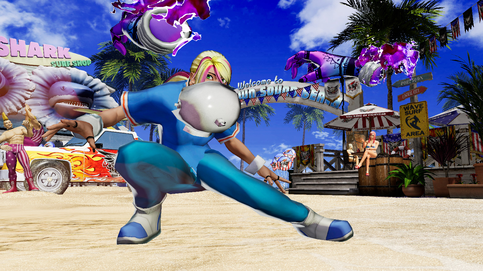 American Sports Isla Mod for The King of Fighters XV | KoFXV Mods