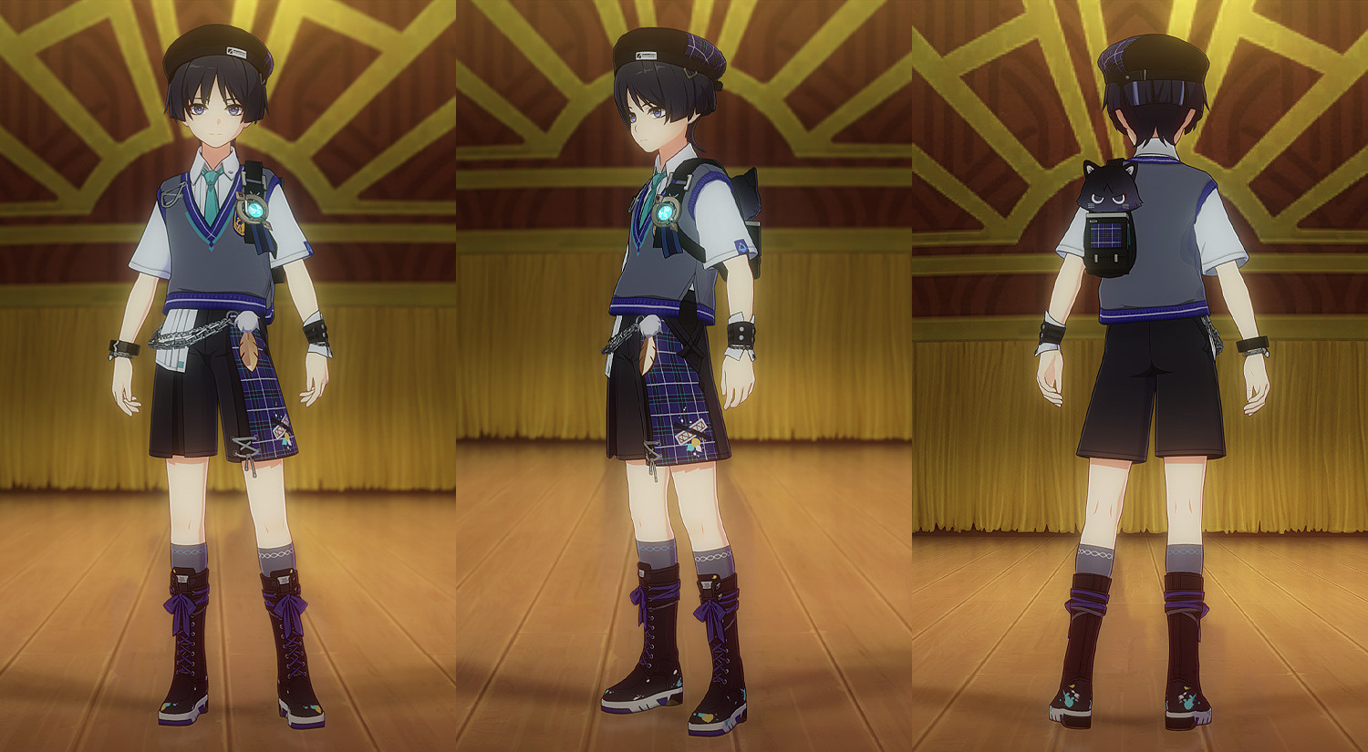 Wanderer Mega Coffee Collab Outfit Mod for Genshin Impact | GI Mods