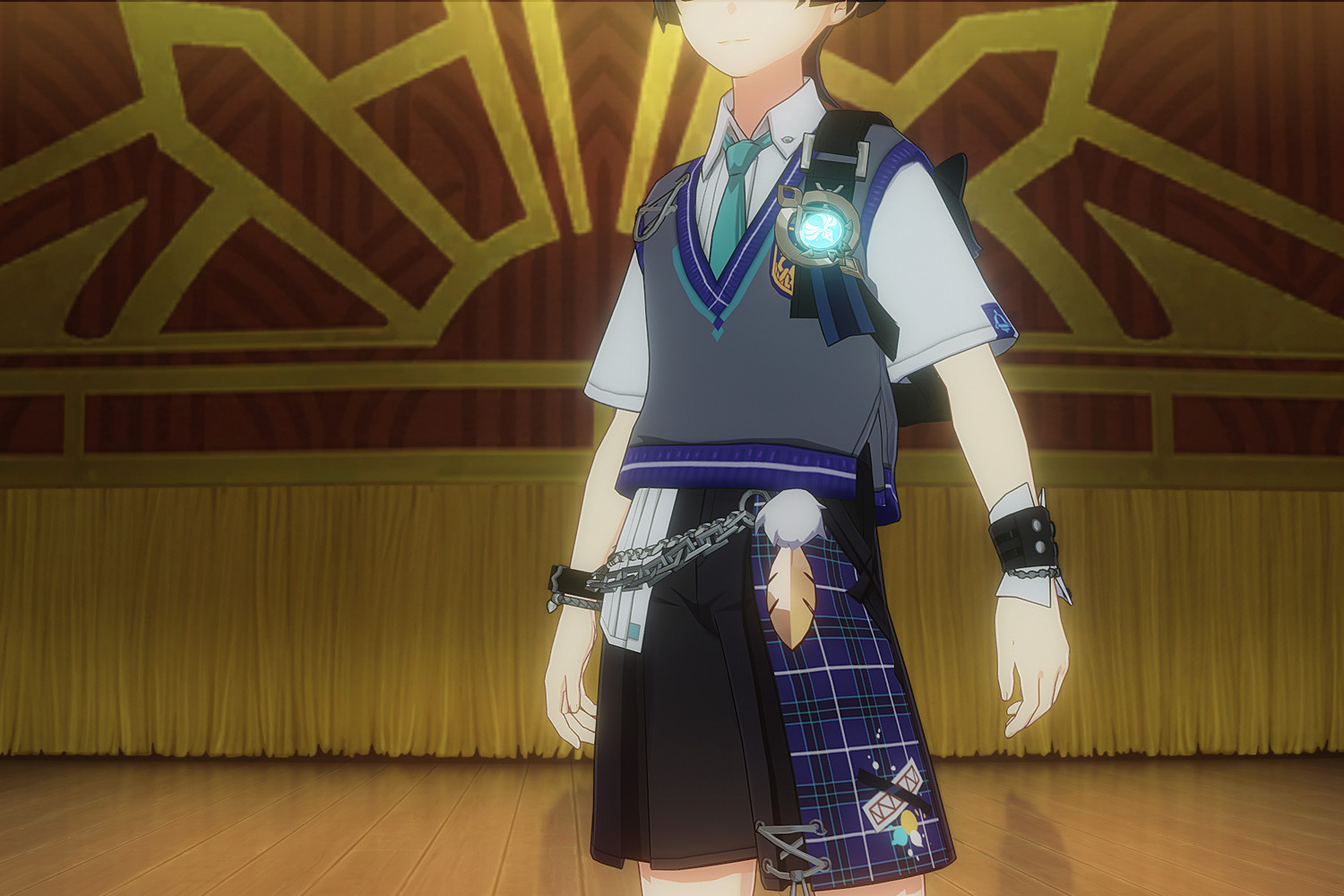 Wanderer Mega Coffee Collab Outfit Mod for Genshin Impact | GI Mods