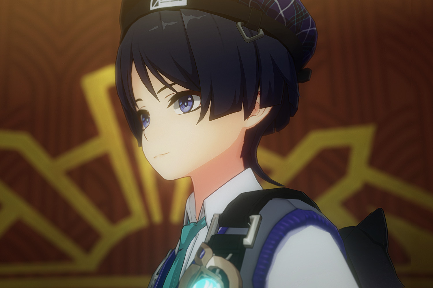 Wanderer Mega Coffee Collab Outfit Mod for Genshin Impact | GI Mods