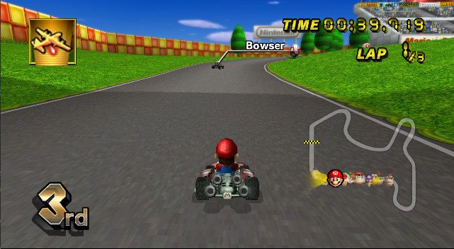 MW2 AC-130 over blue shell icon Mod for Mario Kart Wii | MKWii Mods