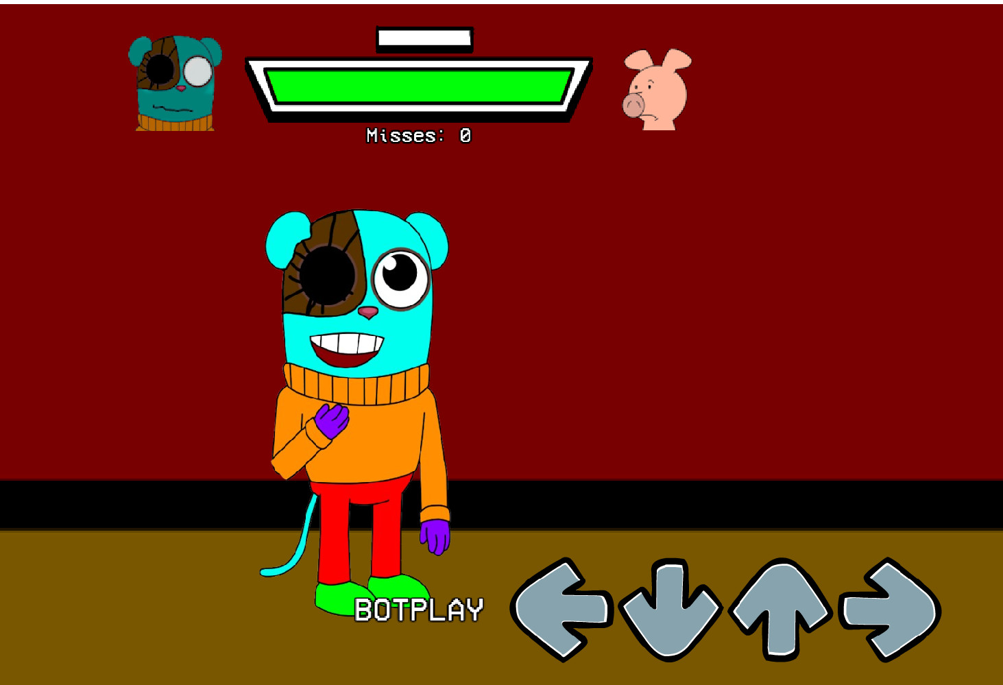 DINGALING but with Larry and Pig Mod for Friday Night Funkin' | FNF Mods