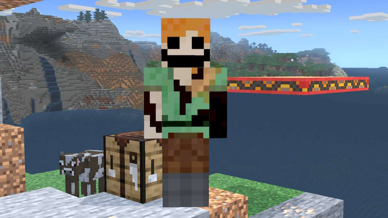 Distorted Alex (Creepypasta) Mod for Super Smash Bros. Ultimate | SSBU Mods