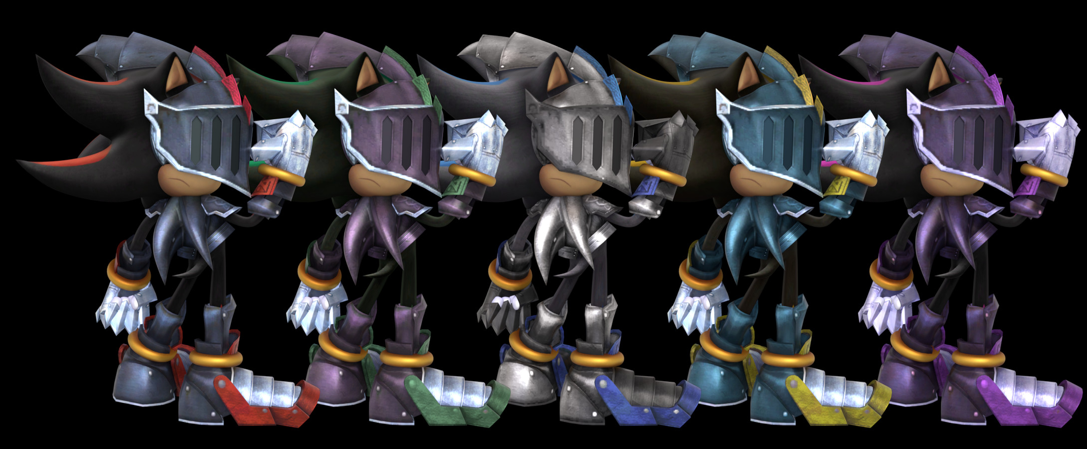 Shadow Brawl Costume Pack+CSProject Mod for Super Smash Bros. Brawl ...
