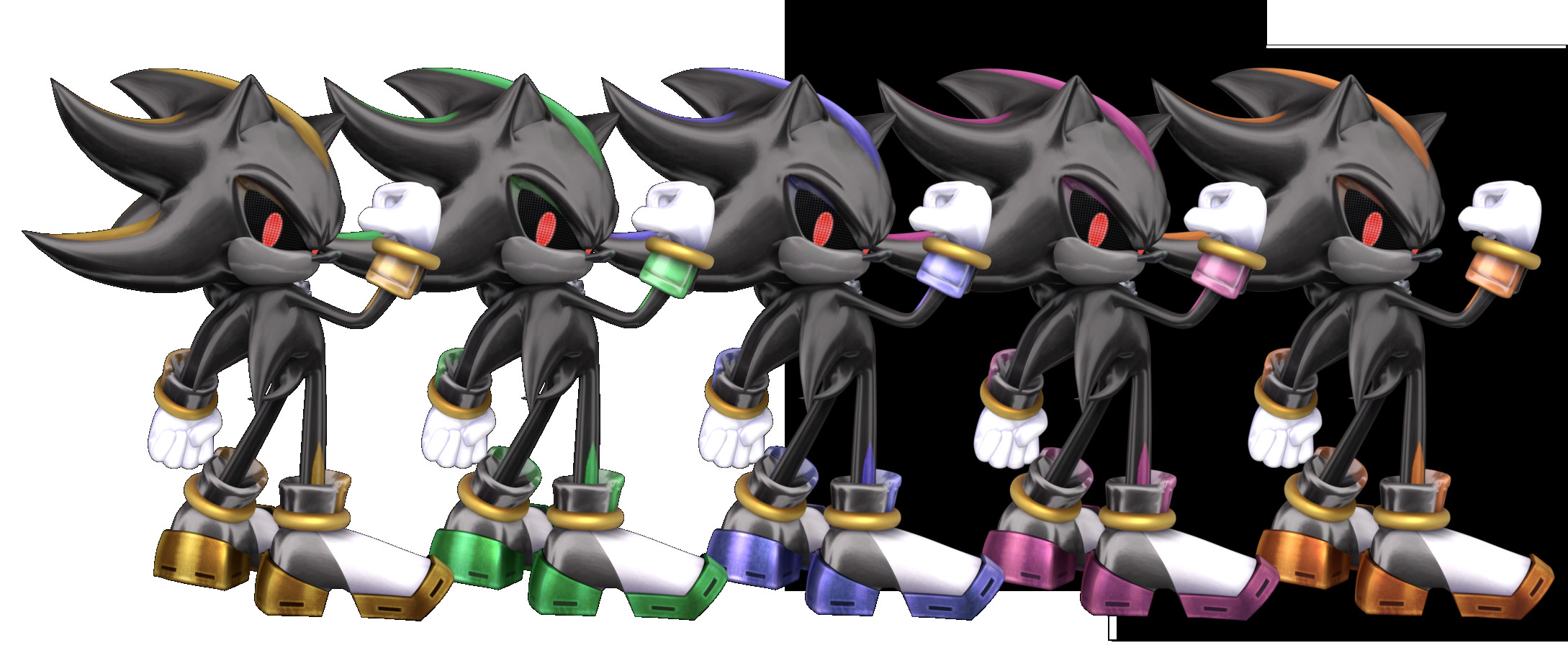 Shadow Brawl Costume Pack+CSProject Mod for Super Smash Bros. Brawl ...