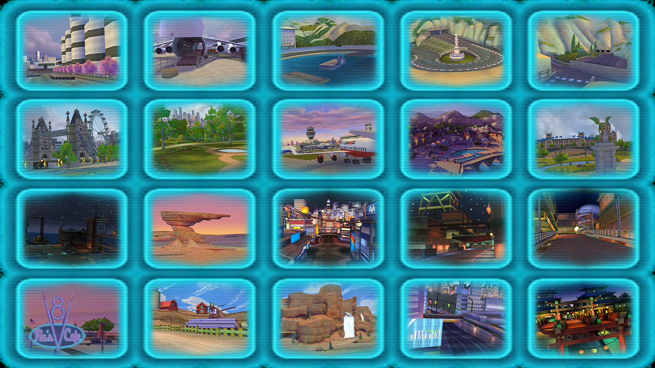 Map Remaster Pack Mod for Cars 2 | Cars 2 Mods