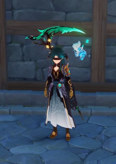 Harvester Of Sorrow (Staff of Homa) - Xiao Recolor Mod for Genshin ...