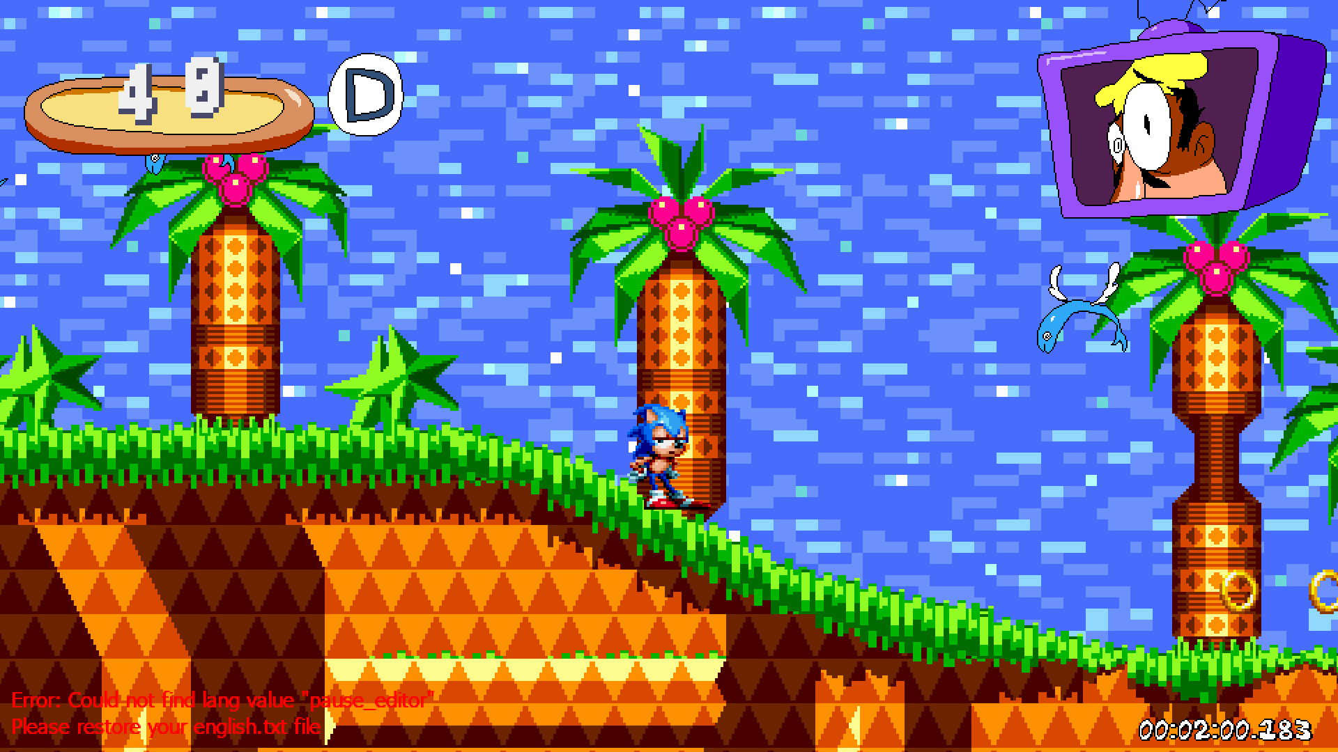 Sonic CD in Pizza Tower (DEMO) (CYOP/AFOM) Mod for Pizza Tower | PT Mods