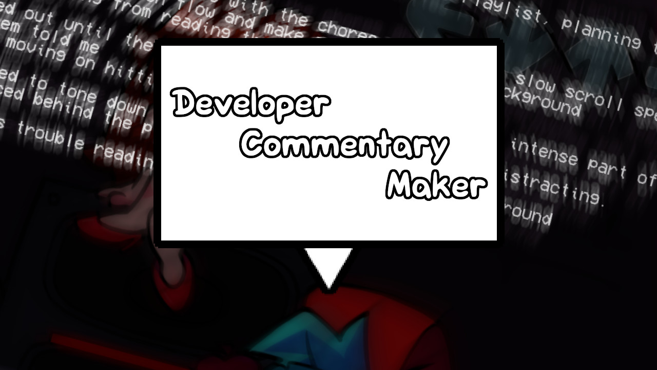 [V-Slice] Developer Commentary Maker Mod for Friday Night Funkin' | FNF Mods