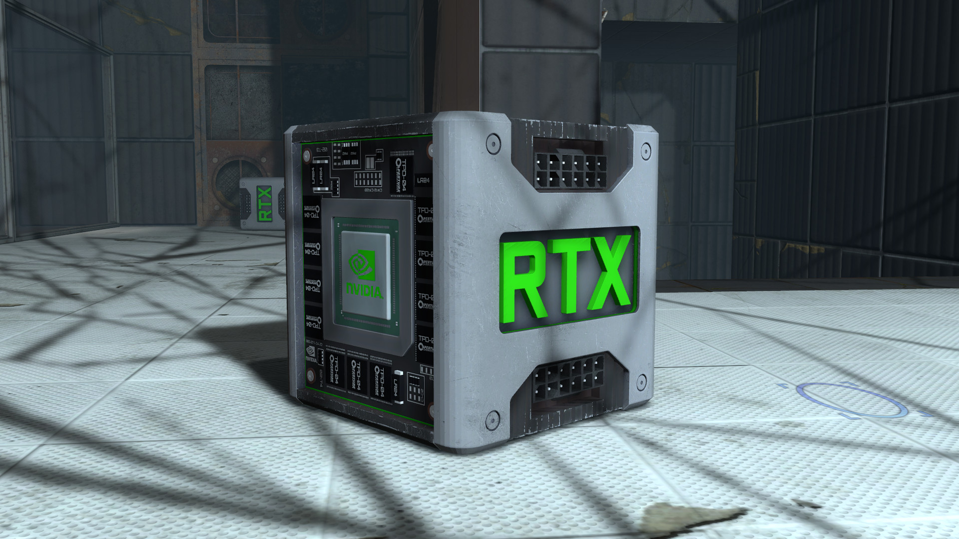 Portal RTX's RTX Cube Mod for Portal 2 | P2 Mods