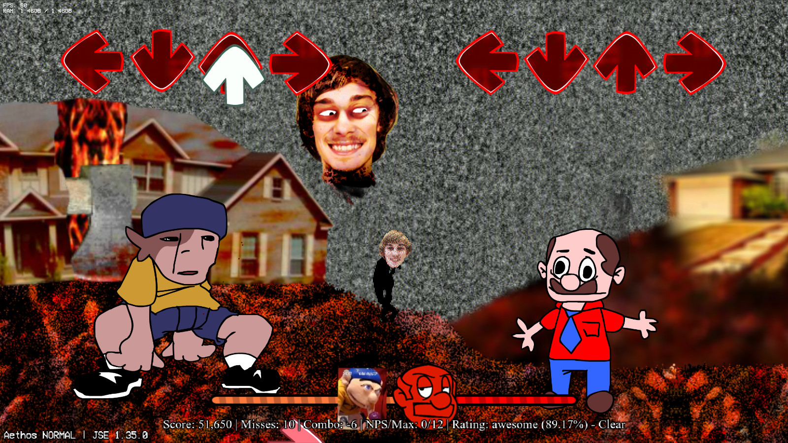 Jeffys Endless Aethos Remade (Demo 2) Mod for Friday Night Funkin ...